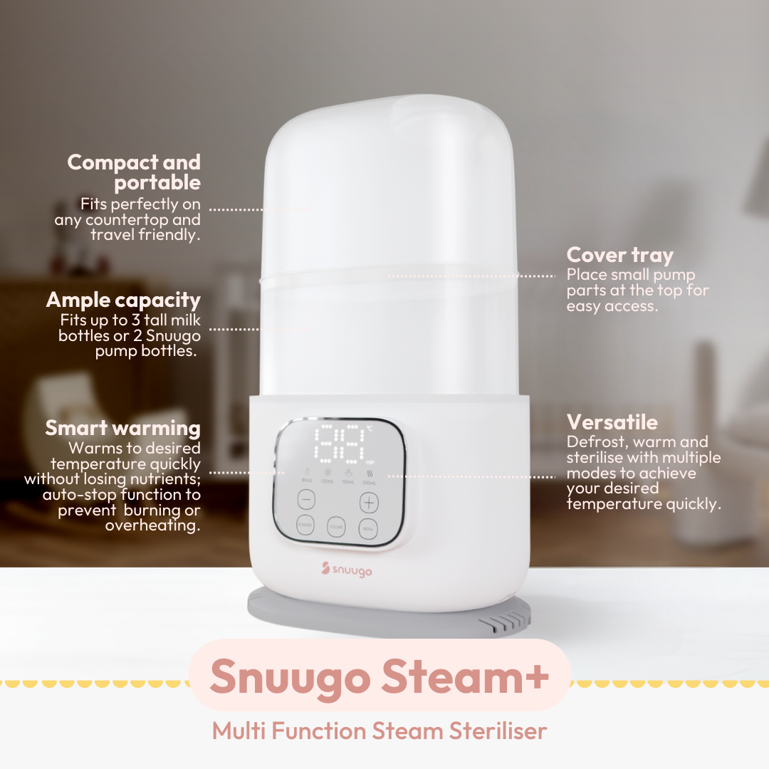 Snuugo Steam+ Multi Function Steam Steriliser